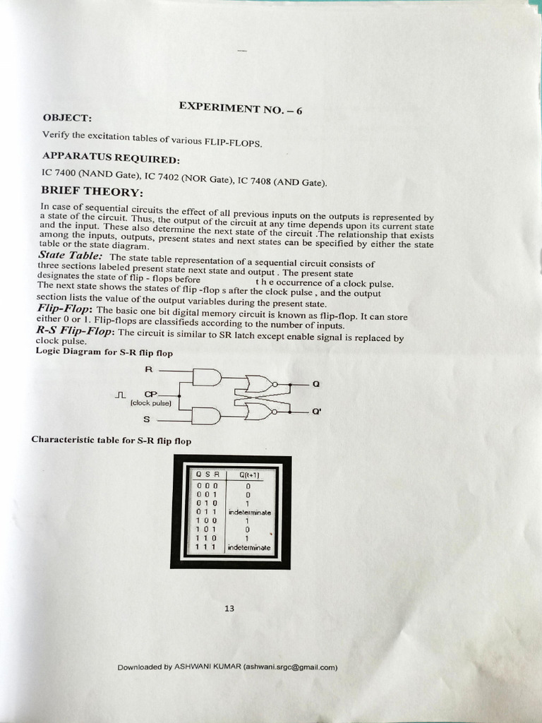 COA EXPERIMENT 6 | PDF | Digital Technology | Electrical Circuits