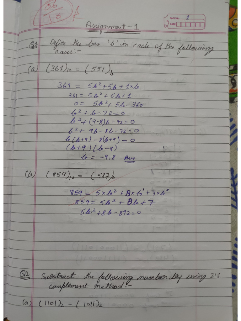 DLD Assignment - 1 (Harsh Singh) | PDF