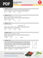 Zadanie Domowe - Twierdzenie Cosinusow | PDF