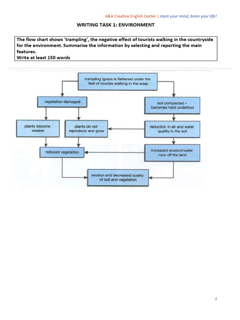 WRITING TASK 1-FLOW CHART | PDF