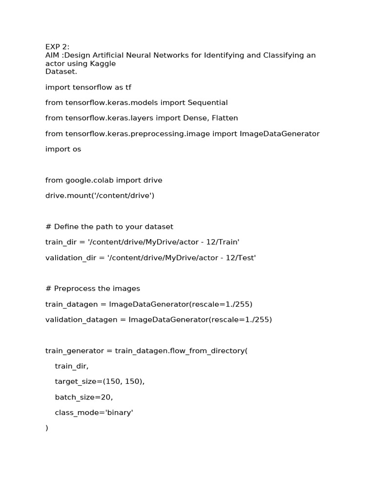 EXP 2 | PDF | Cognition | Computing