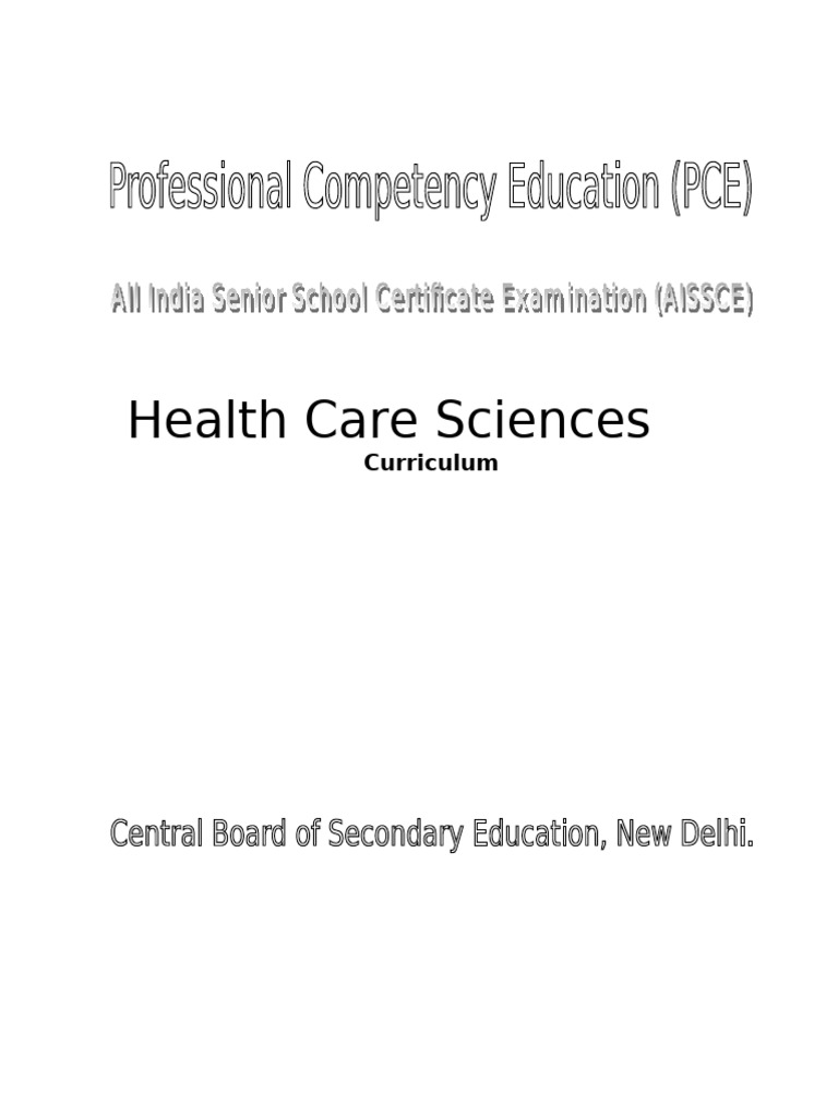 HCS Curriculum Class Xi and Xii 2008 | PDF | Diet & Nutrition | Diet ...