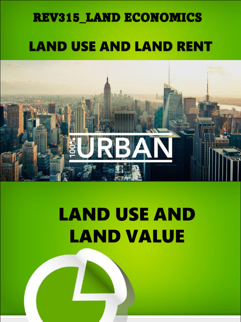 Urban Land Use Patterns and Economics | PDF | Economics | Market ...
