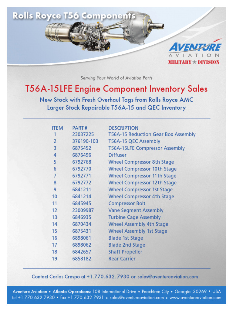 Aventure_T56-components | PDF