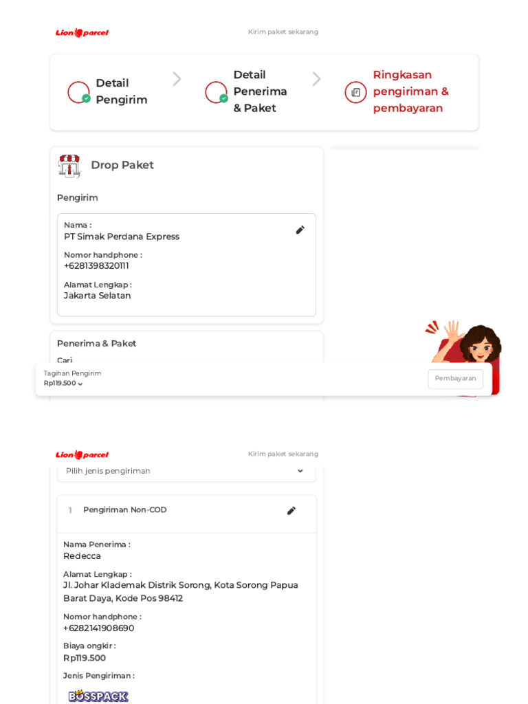 Lion Parcel Jasa Pengiriman Paket Kecil dan Besar yang Bisa COD Ongkir ...