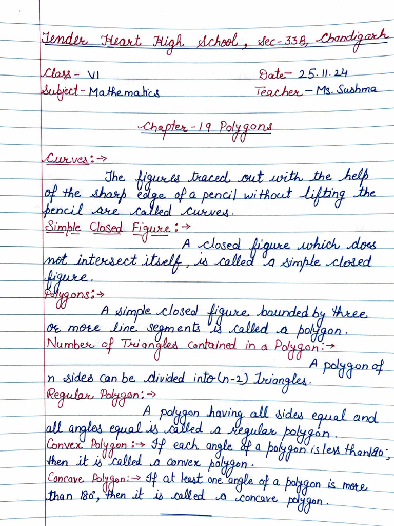 Class VI, Sub Maths(25.11.24) | PDF