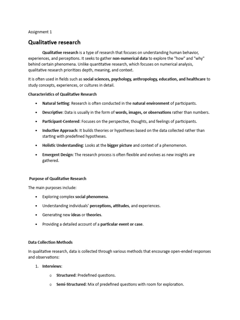 Understanding Qualitative Research Methods | PDF | Hypothesis | Patent ...