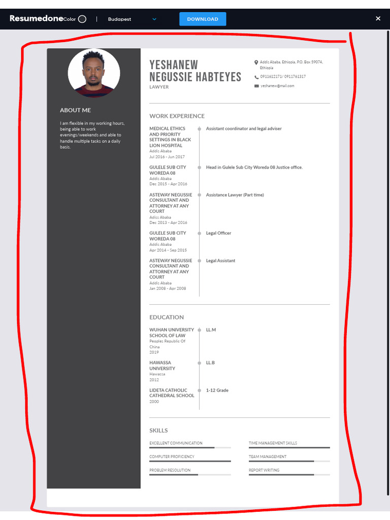 Best Online CV - Resume Builder - Resumedone | PDF | Justice | Crime & Violence