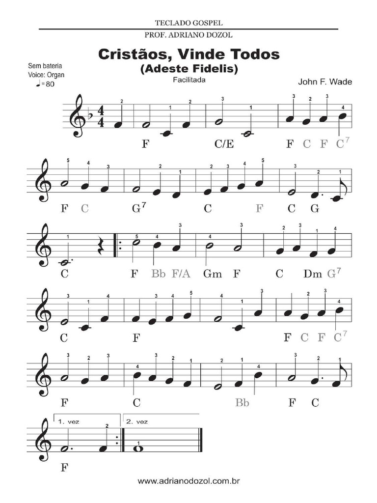 Cristaos vinde todos | PDF