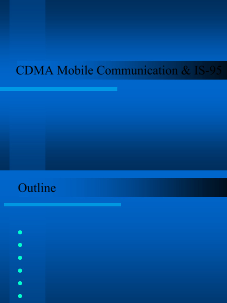 Cdma 12052016 | PDF | Channel Access Method | Telecommunications Engineering