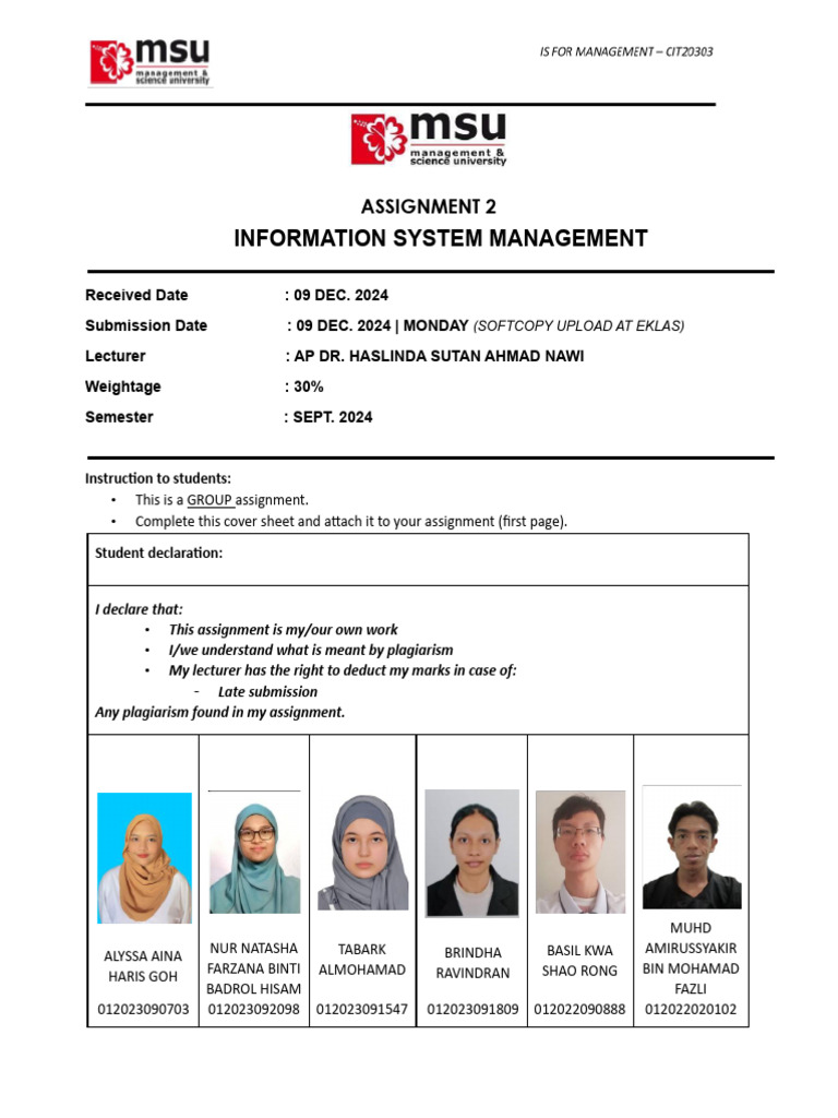 ISM Assignment 2 | PDF | Customer Relationship Management | Employee Retention