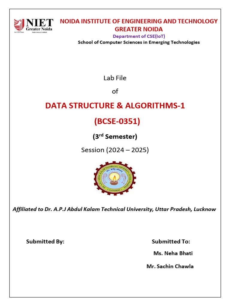 Divyanshu dsa file1 | PDF | Theoretical Computer Science | Computing Divyanshu dsa file1 | PDF | Theoretical Computer Science | Computing