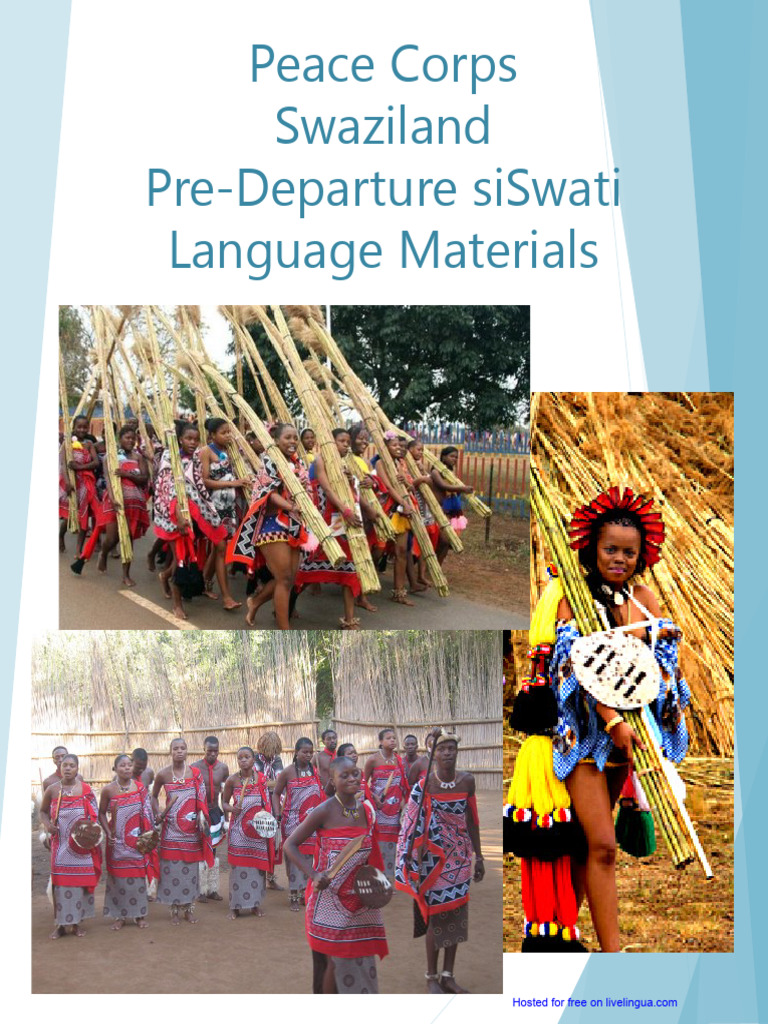 Learn siSwati: Greetings & Basics | PDF | Languages Of Africa | Linguistics