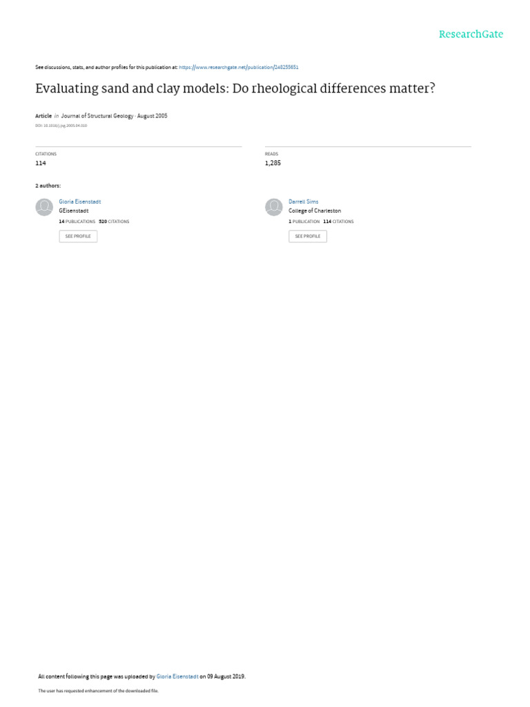 Properties of sand | PDF | Fault (Geology) | Structural Geology