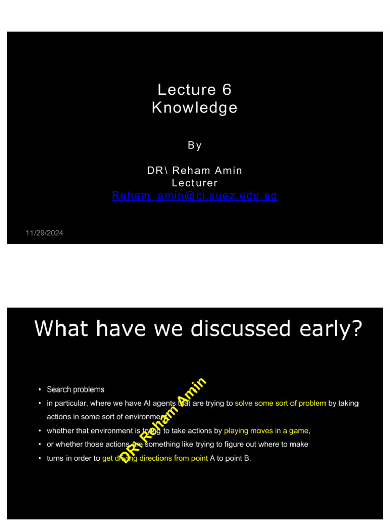 DrReham AI Lecture6 Knowledge-Images-0 | PDF