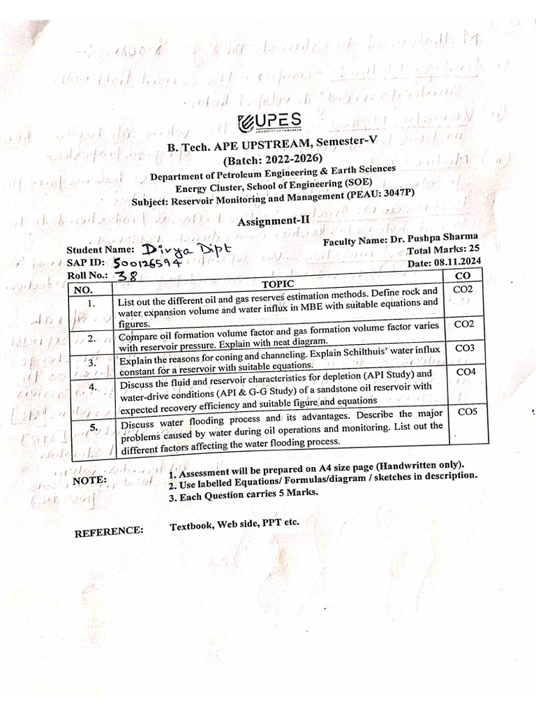 RMM Assignment 2 | PDF