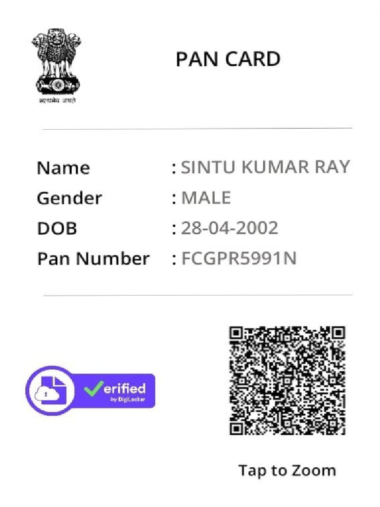 Pan Card | PDF