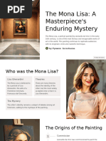 Analyzing Mona Lisa's Art Elements | PDF | Paintings | Vision