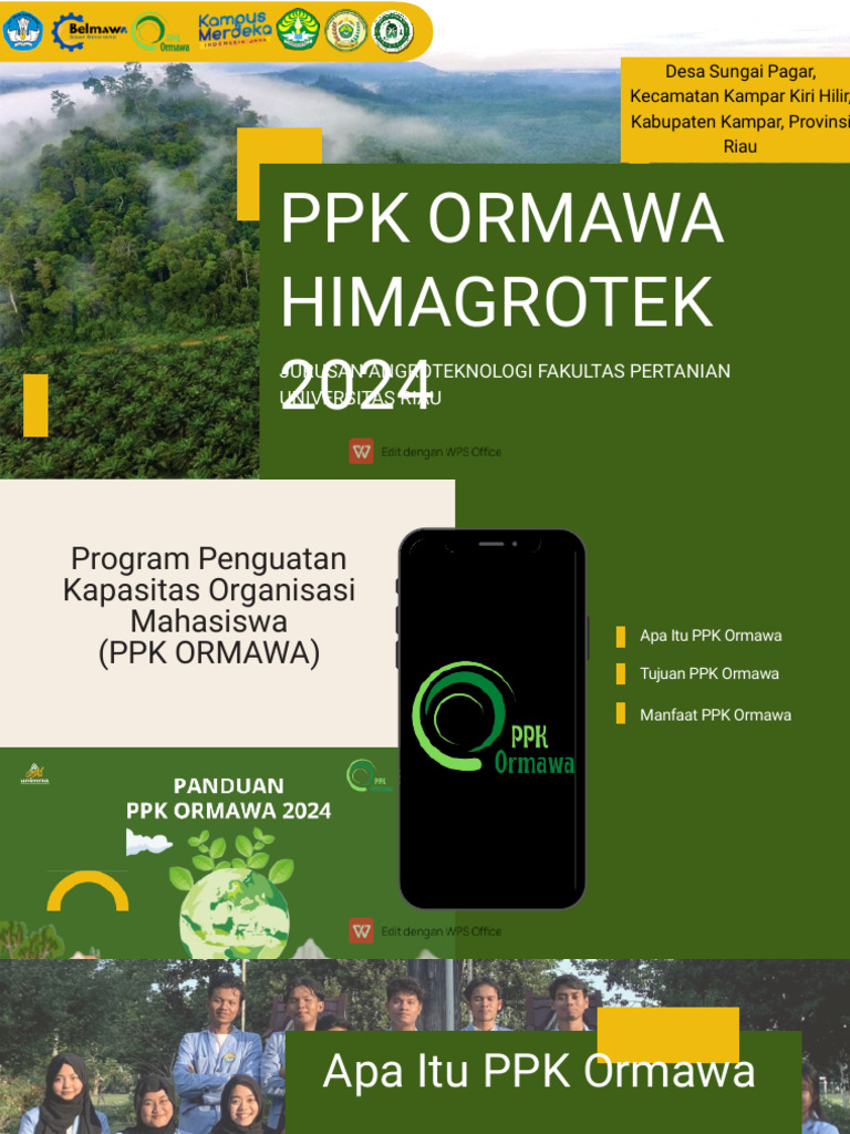 PPT PPK Ormawa Himagrotek 2024! | PDF