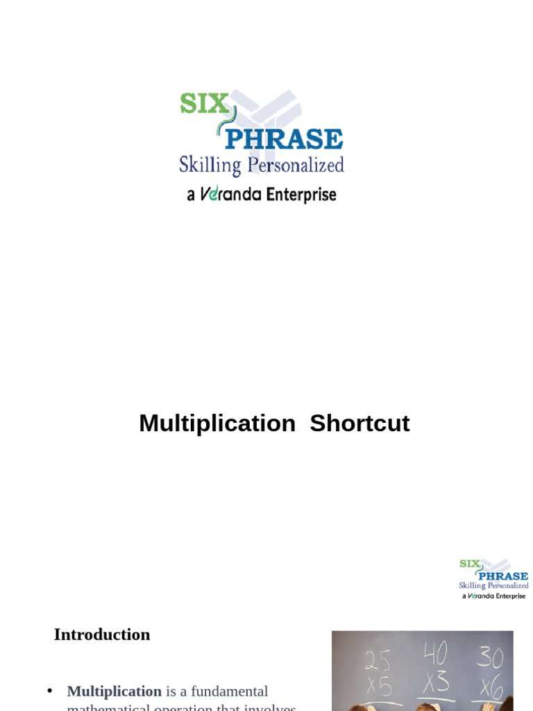 Effective Multiplication Shortcuts Guide | PDF | Multiplication | Numbers