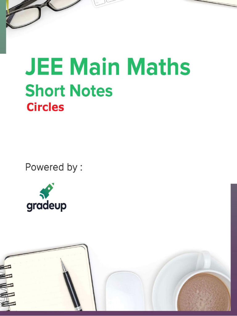 Circles Notes For IIT JEE - pdf-97 | PDF