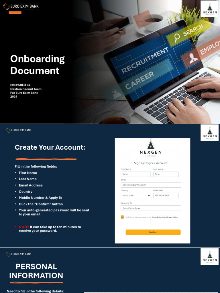 NexGen Onboarding Manual(v1.4) (5) | PDF
