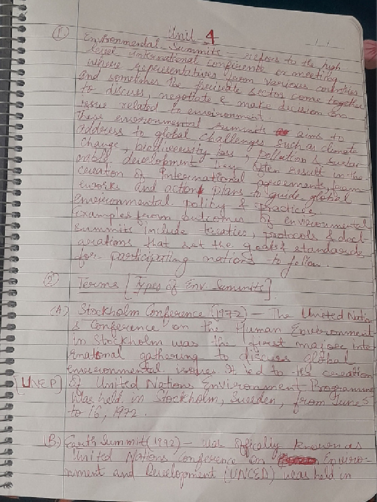 Unit 4 Handwritten Notes Md Evs Pdf