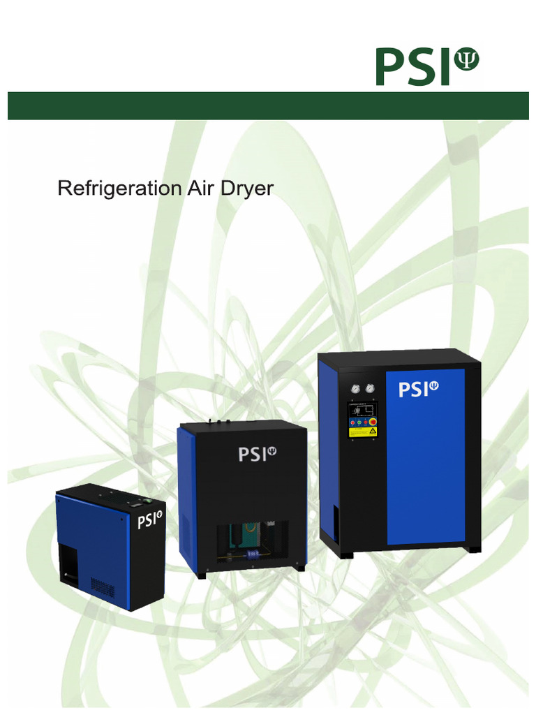 Psi Refrigeration Dryer Specifications | PDF