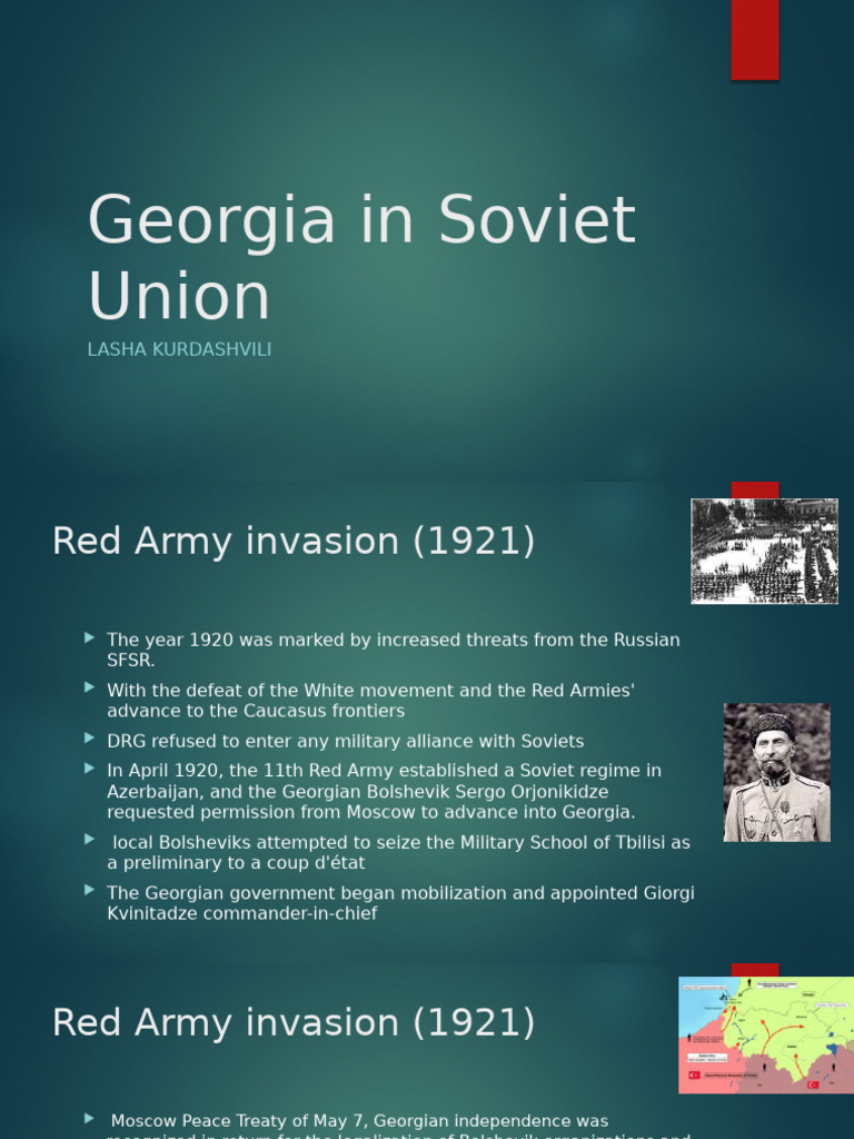 Georgia in Soviet Union | PDF | Georgia (Country) | Communist States