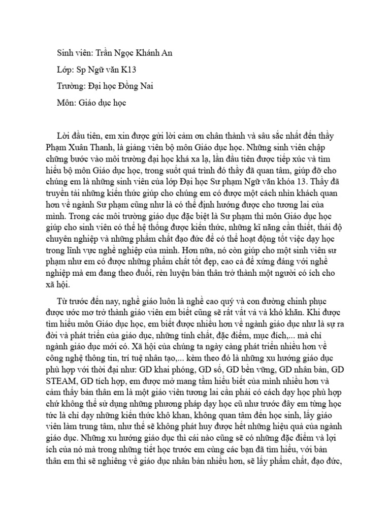 Định hướng GDH | PDF