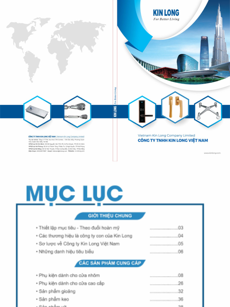 2020- CATALOGUE KINLONG TIẾNG VIỆT | PDF