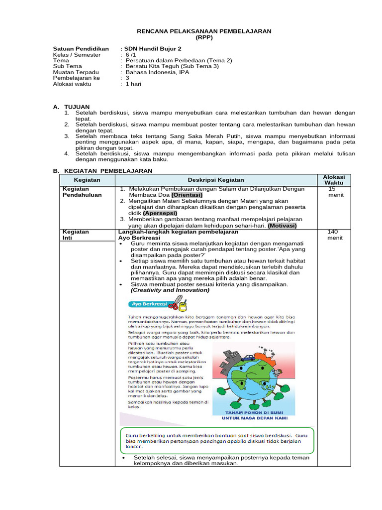 6.2.3.3 - RPP Revisi Terbaru - Katulis - Com | PDF