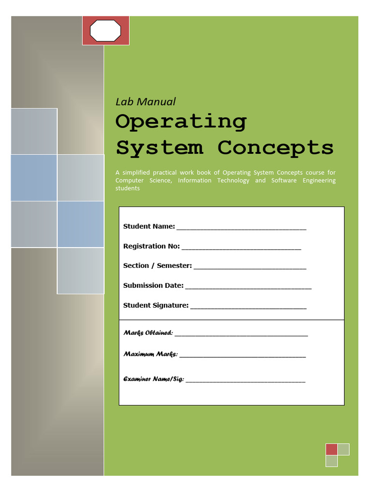 Operating System Lab Manual | PDF | Command Line Interface | Operating ...