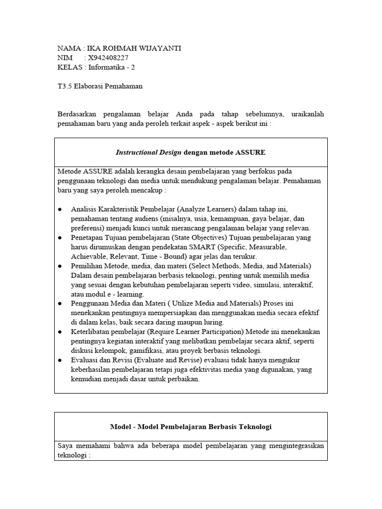 T3.5 Elaborasi Pemahaman | PDF