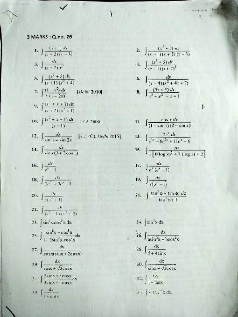 Maths Practice Questions 1-Compressed | PDF