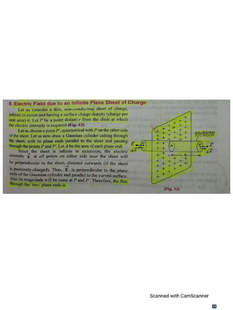 Electric Charges and Fields Part 5-1 | PDF