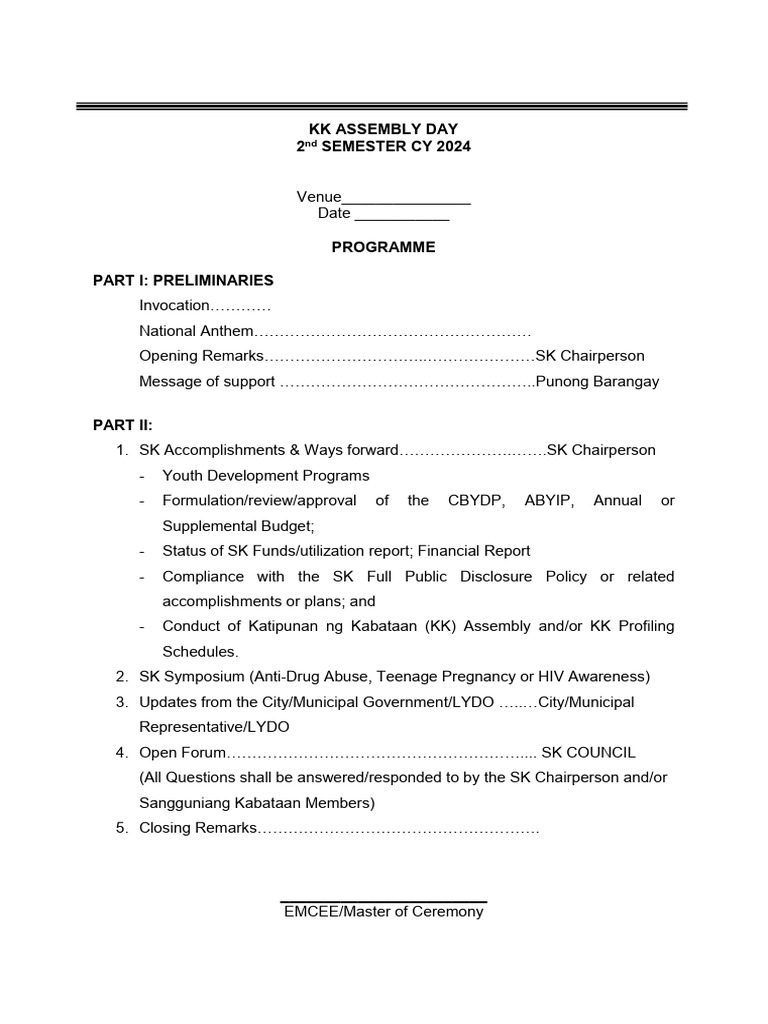 KK-ASSEMBLY-PROGRAM | PDF