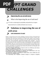Egypt Grand Challenges:: As Illustrated in | PDF | Recycling | Climate ...