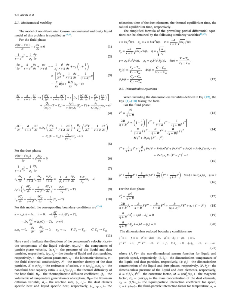 DD4 | PDF | Viscosity | Diffusion