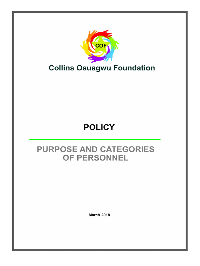 COF Purpose and Cat-WPS Office | PDF