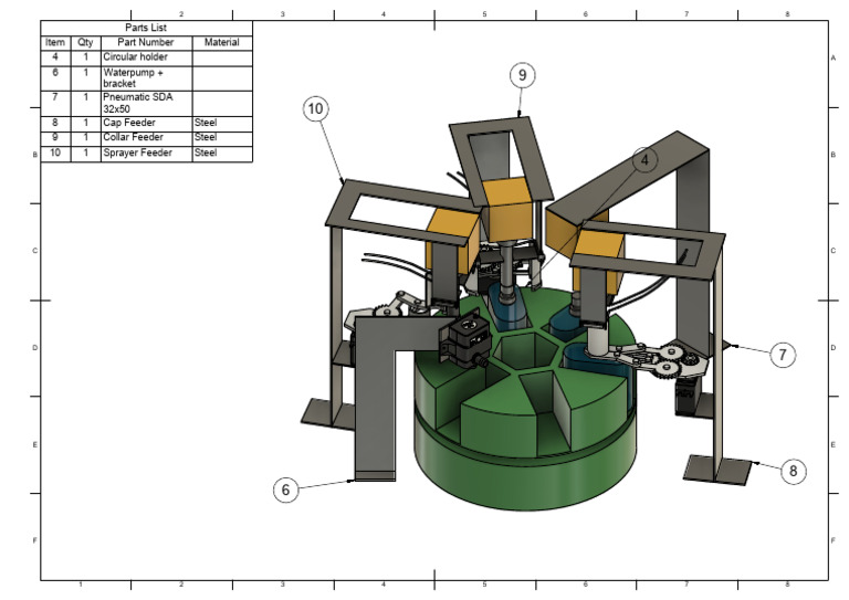 Parts List for Manufacturing Components | PDF