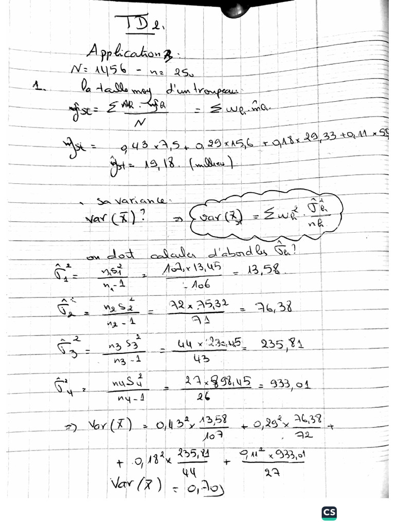 TD 2 - Ma Correction | PDF