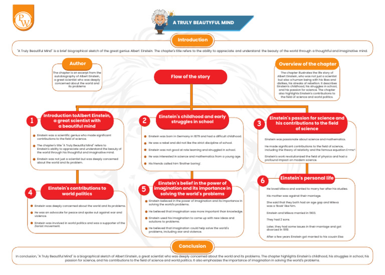 A True Beautiful Mind: Mind Map | PDF | Albert Einstein | Science