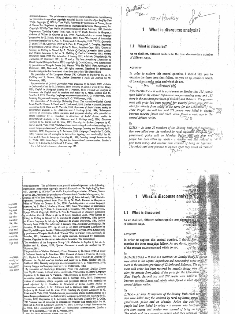 Nunan_Discourse-Analysis (2) | PDF