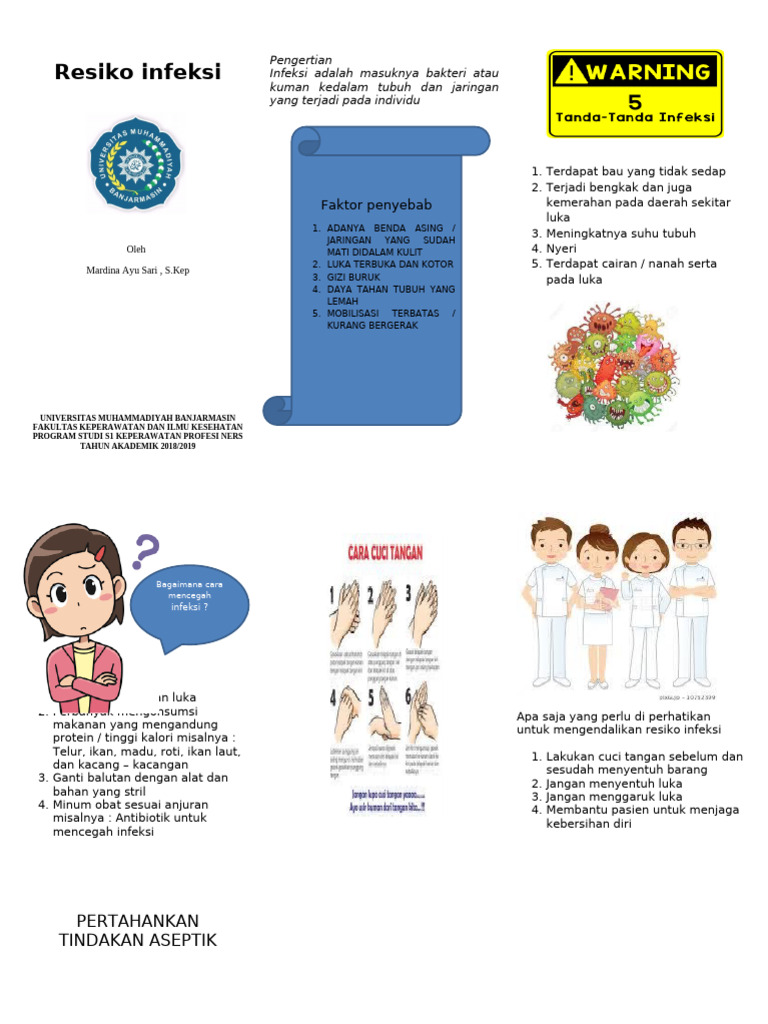 Cara Mencegah Resiko Infeksi pada Luka | PDF