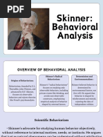 Behaviourism Theory by B.F Skinner PDF | PDF | Reinforcement | Behaviorism