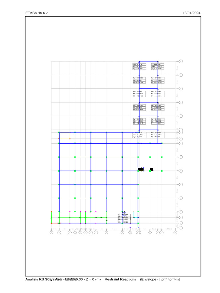 3.beban envelope-Plan View - LT-1-+0 | PDF