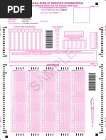 150 Questions OMR Sheet | PDF | Writing Implements | Stationery