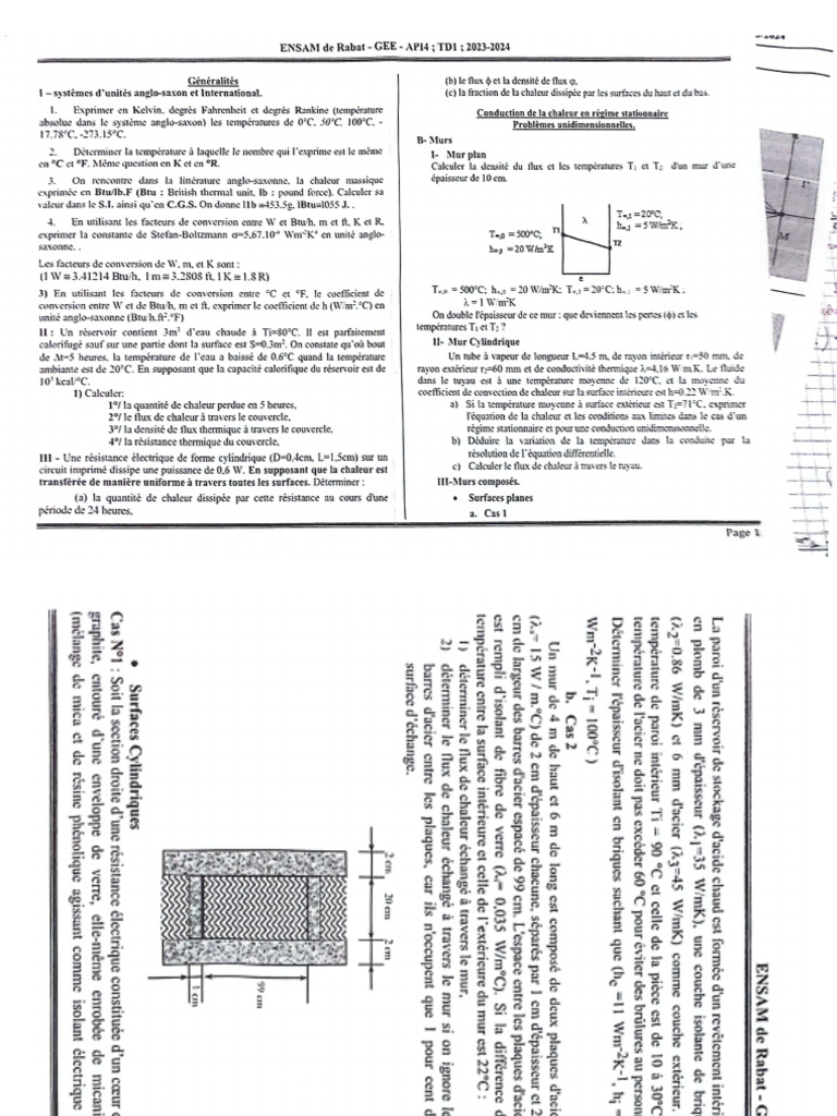 TD D Transfert | PDF