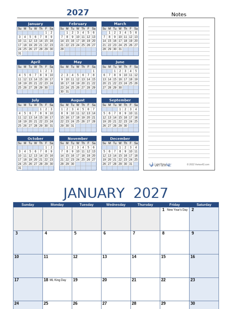 2027-calendar | PDF